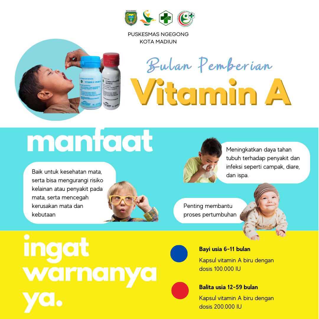 Ayo Sukseskan Bulan Timbang Februari Pemberian Vit.A dan Obat Cacing ...