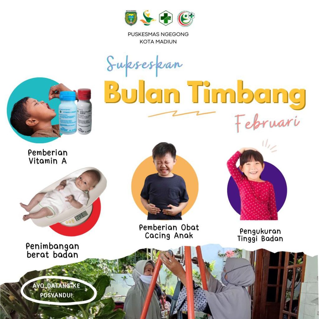 Ayo Sukseskan Bulan Timbang Februari Pemberian Vit.A dan Obat Cacing ...
